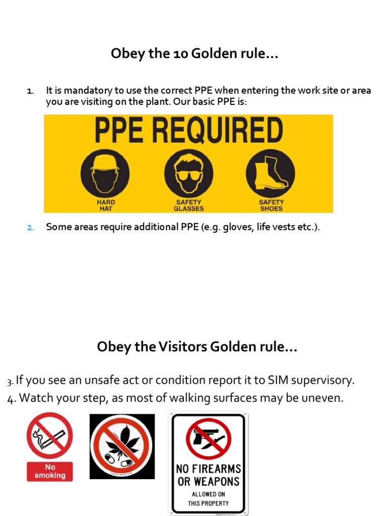 10 Golden Rules Pdf