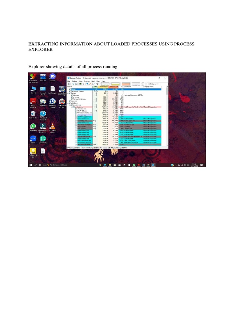 Os Forensics-Process Explorer Lab - 2 | PDF