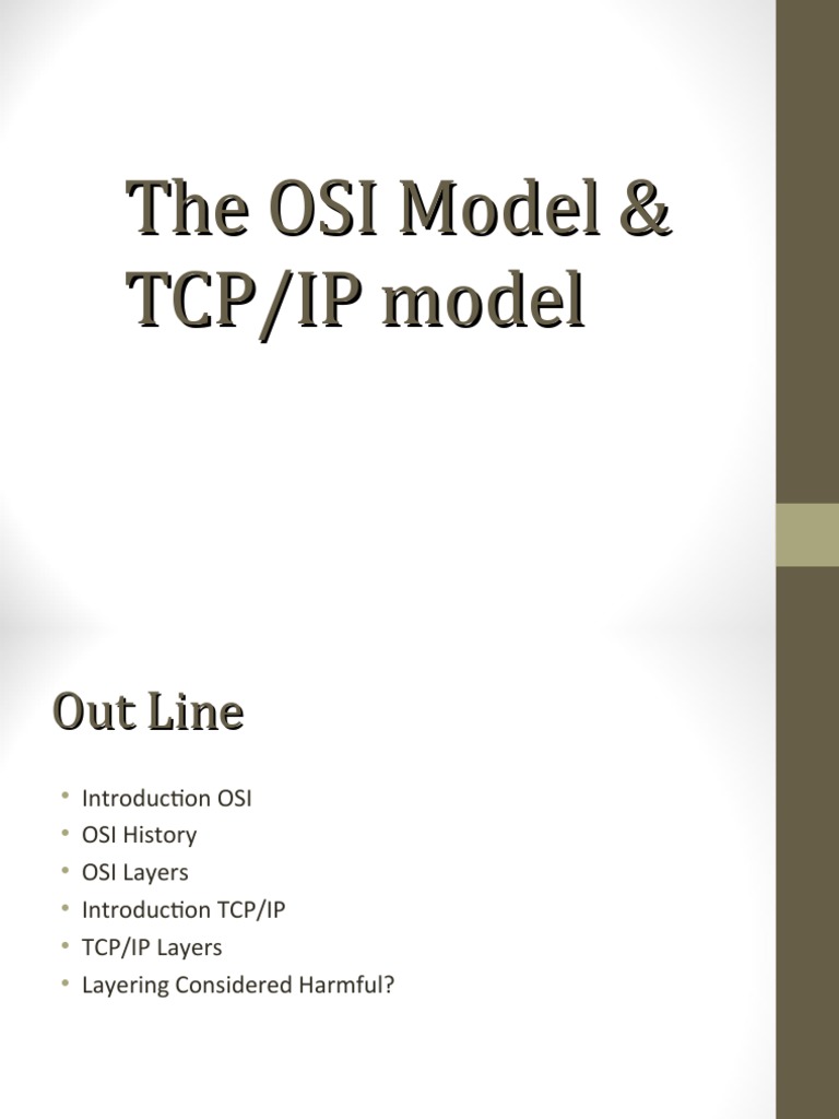 OSI Model 2 | PDF