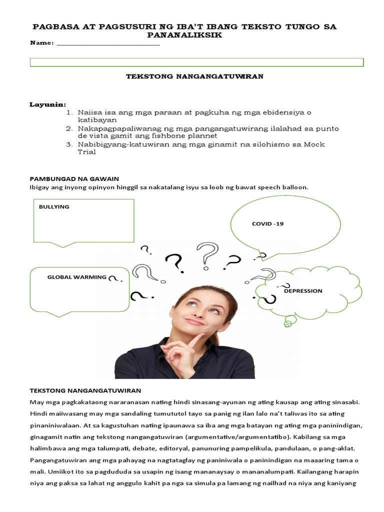 Pagbasa at Pagsusuri ALL STRAND | PDF