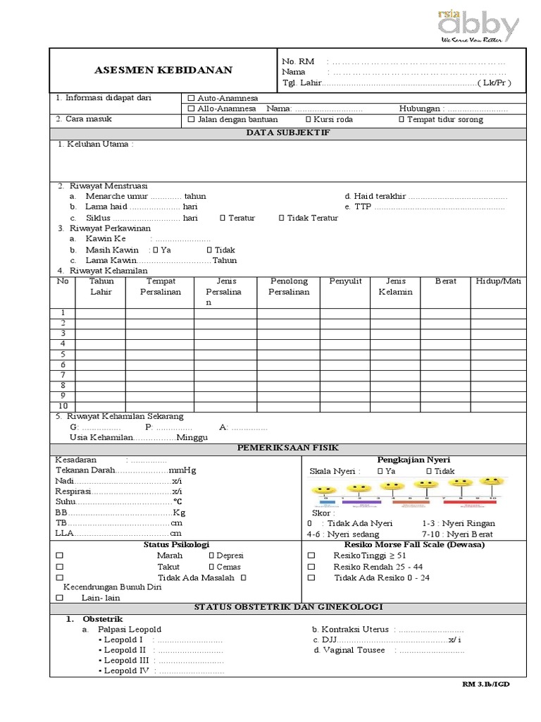 RM 3.1b IGD ASESMEN KEBIDANAN (PONEK) | PDF