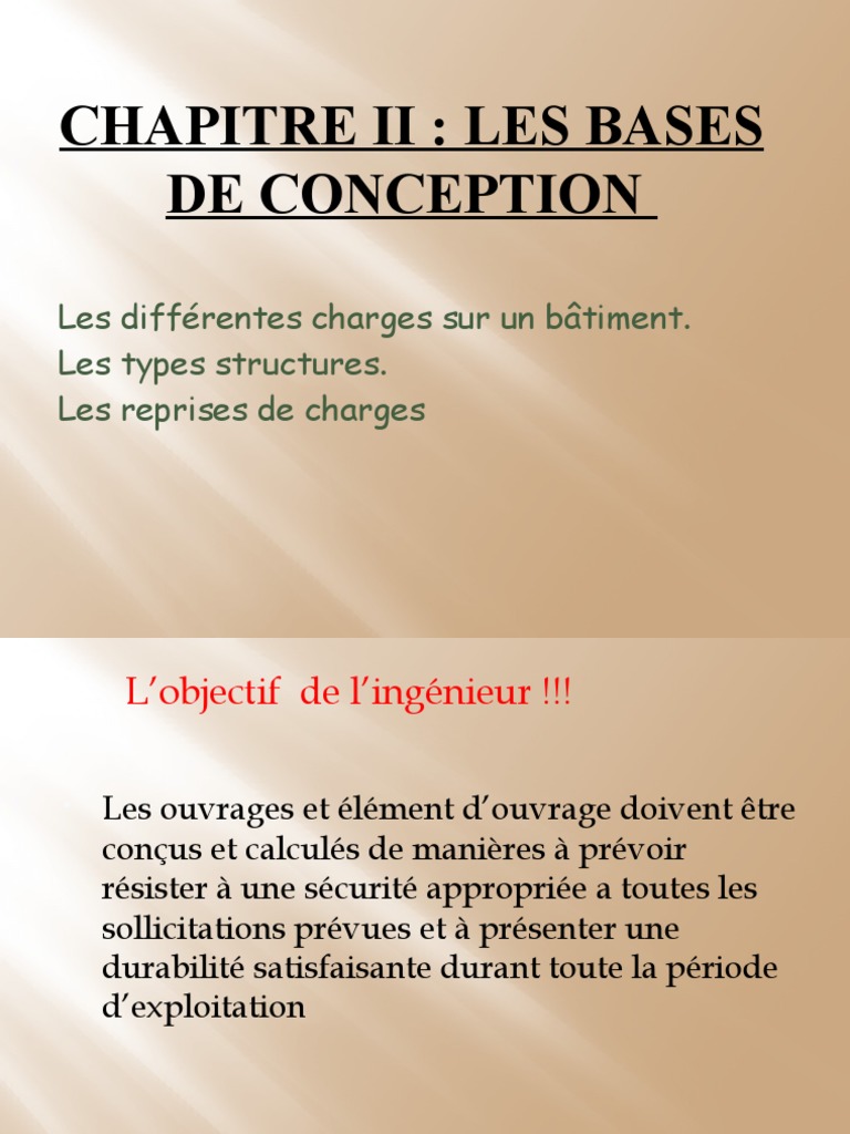 Définition et Types de Structures Porteuses | PDF | Bois (matériau de ...