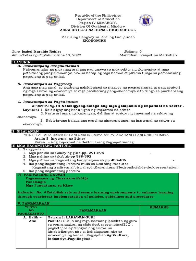 DLLP Q4-Mpormak Sektor | PDF