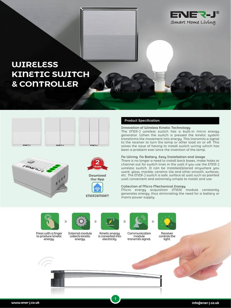 Wireless Switches & Controller | Download Free PDF | Switch | Fuse ...