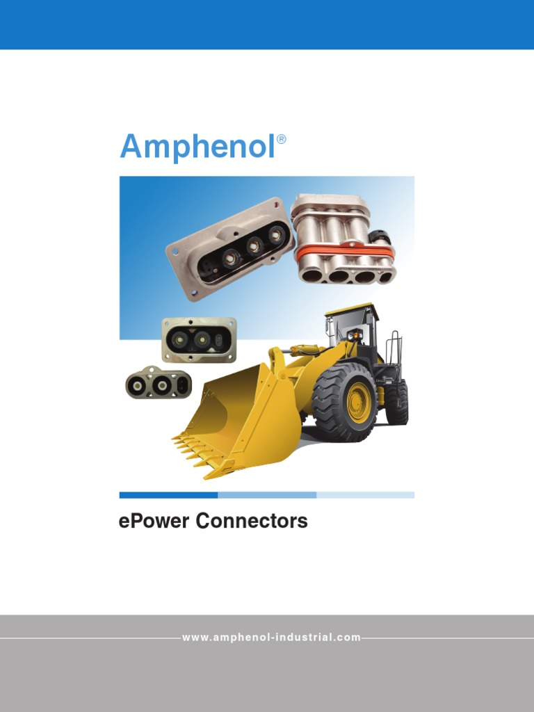Amphenol - Epower Connectors | PDF | Electrical Connector | Ac Power ...