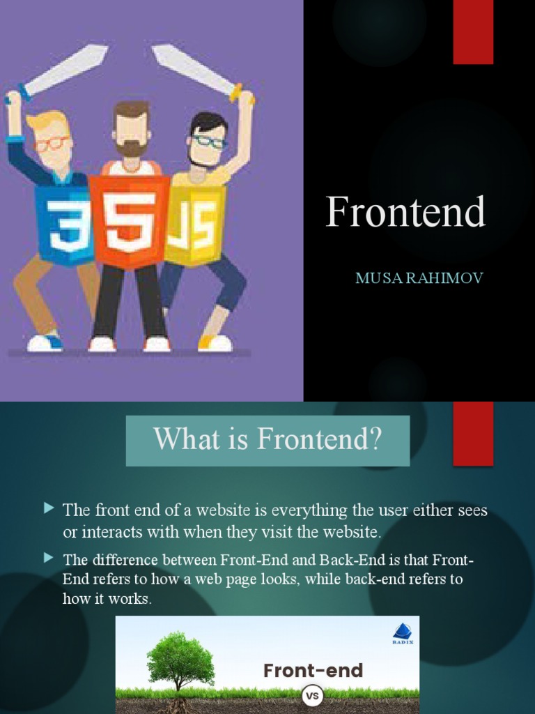 Presentation 4 | PDF | Document Object Model | Bootstrap (Front End Framework)