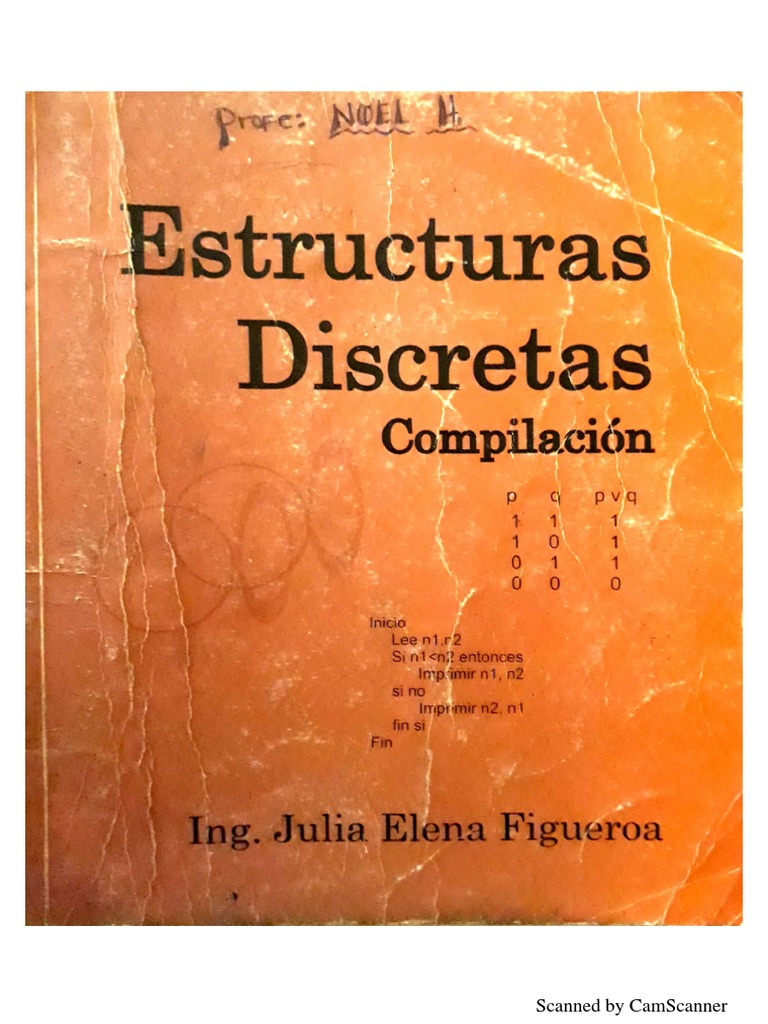 Estructuras Discretas | PDF Estructuras Discretas | PDF
