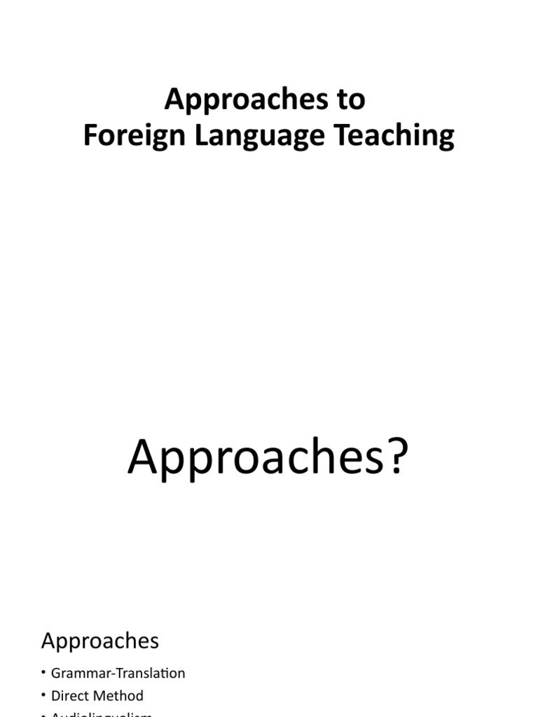 Language Teaching Methods Guide | PDF | Learning | Fluency