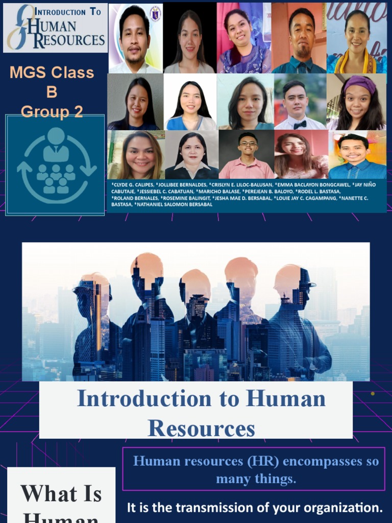 Introduction To Human Resources Final | PDF | Human Resources | Recruitment