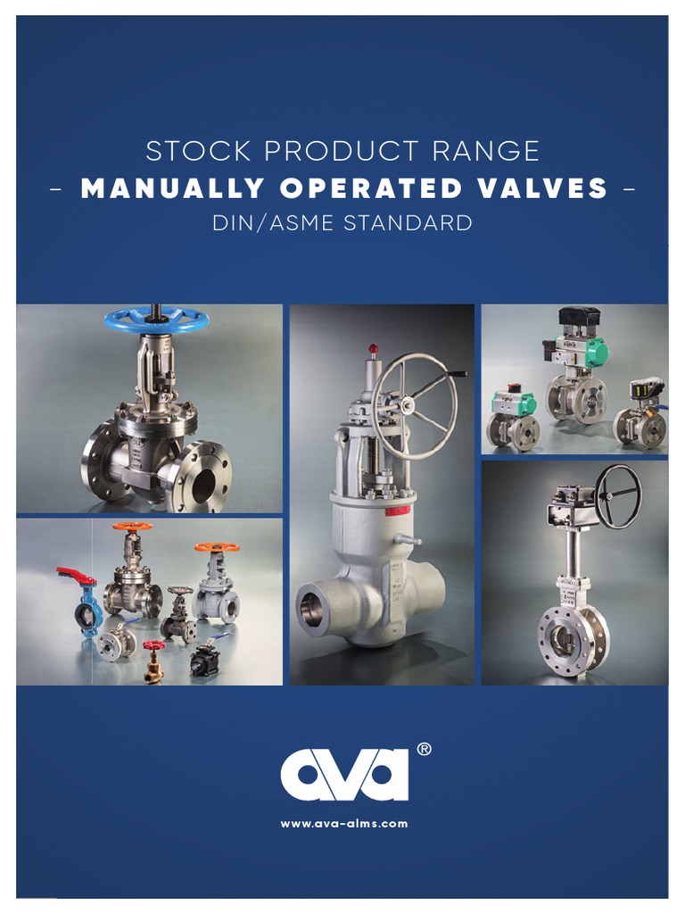 2020-06 AVA - ALMS - Stock - Product - Range | PDF | Valve | Manufactured Goods
