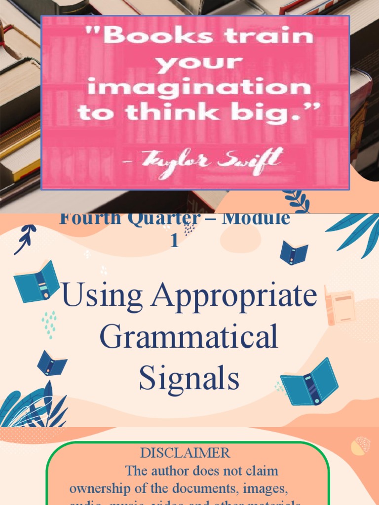 Grammatical Signals On Idea Development | PDF