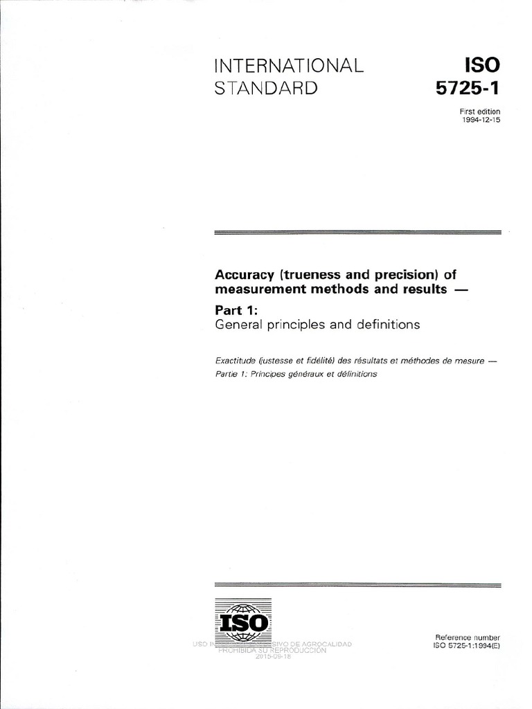 Doce La 27 Iso 5725-1 | PDF