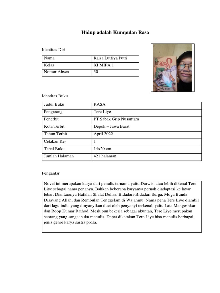 Resensi Bindo Rai | PDF | Fiksi Umum