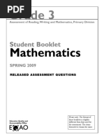 EQAO Grade 3 Questions Sorted by Strand - Google Slides | PDF | Shape ...