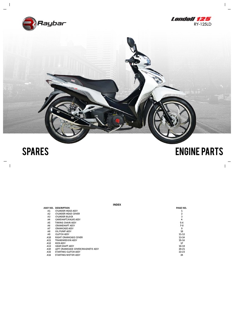 Lendell - Engine Catalogue | PDF | Piston | Engines