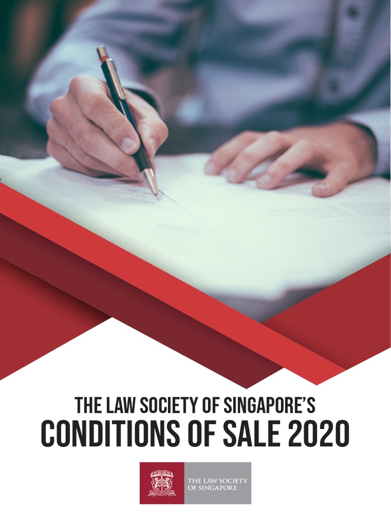 Law Society of Singapore Sale Conditions 2020 | PDF | Conveyancing | Taxes