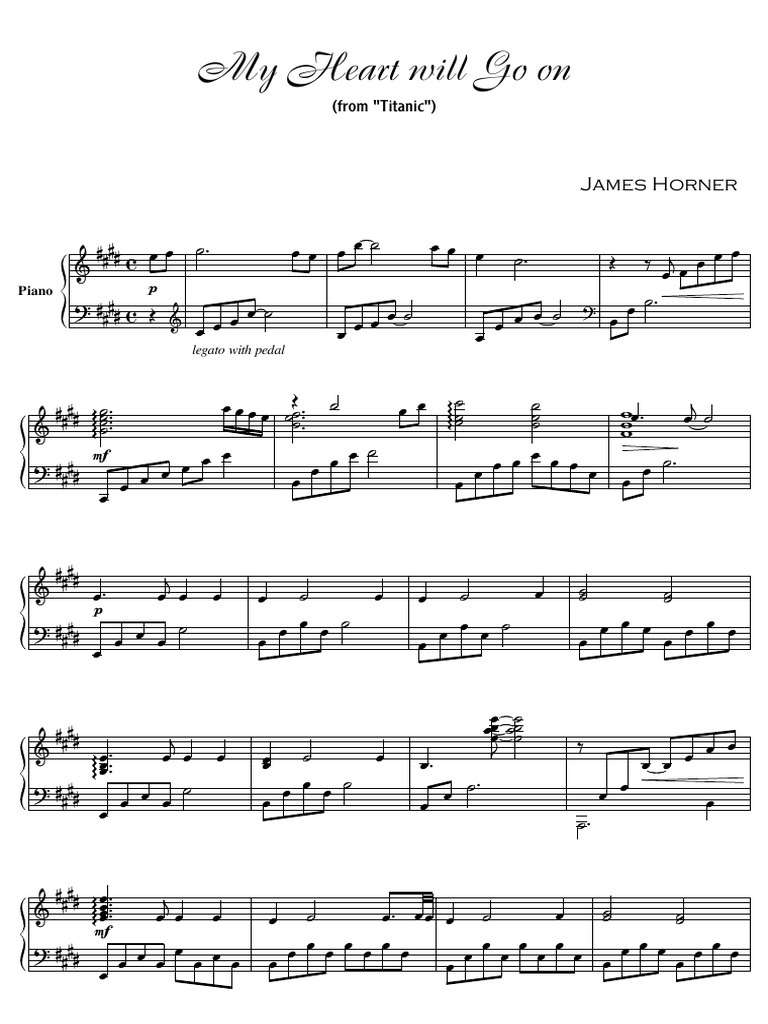 My Heart Will Go On | PDF