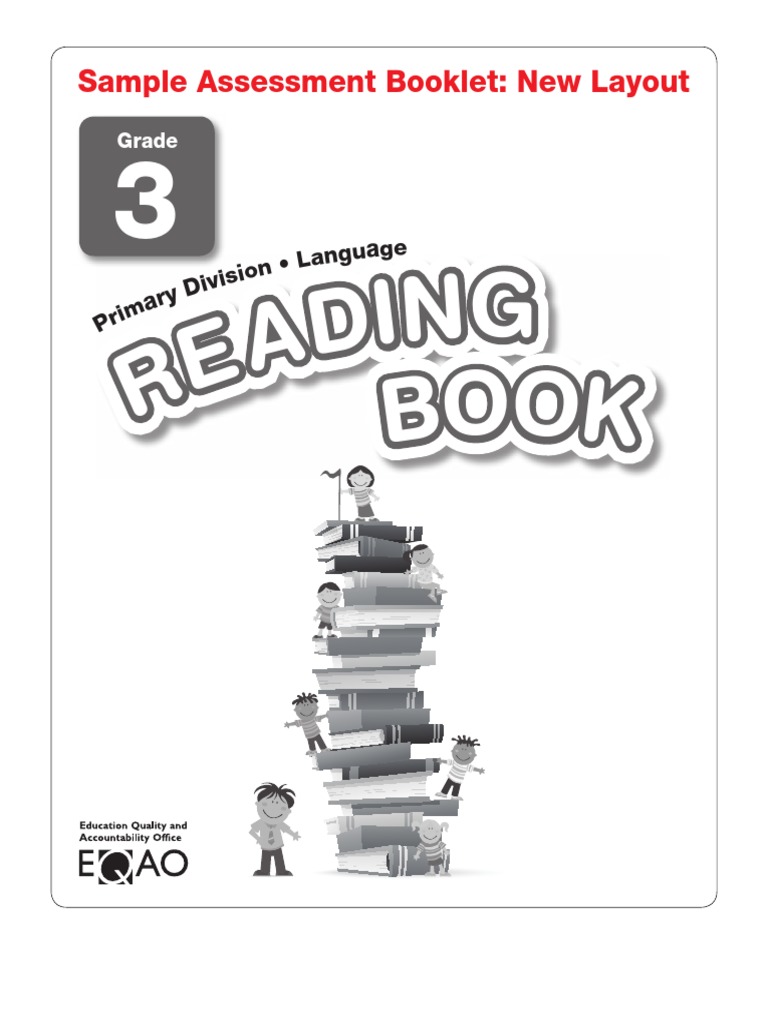 Grade 3 Reading Assessment Booklet | PDF | Owl | Eagle