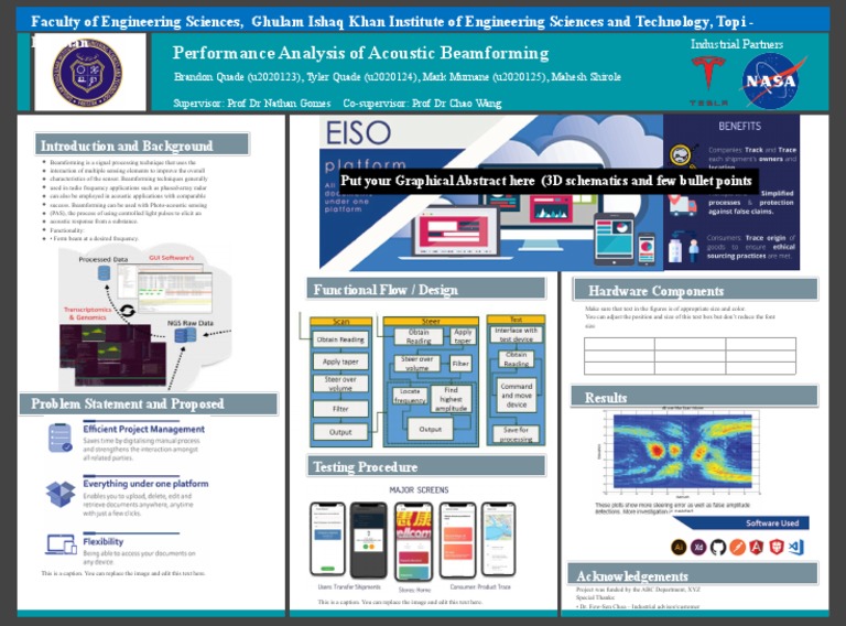 Poster Presentation Template FES GIKI | PDF