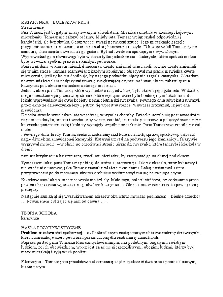 Katarynka | PDF