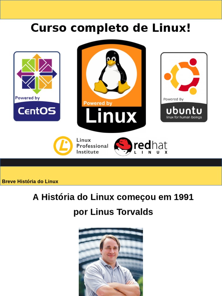 Aula 3 - Breve História Do Linux | PDF