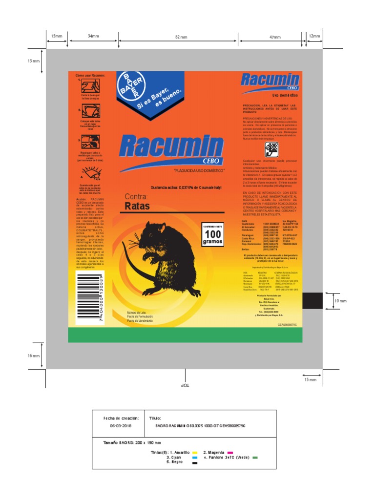 Bagrs Racumin 100G GT Cea58668579c | PDF