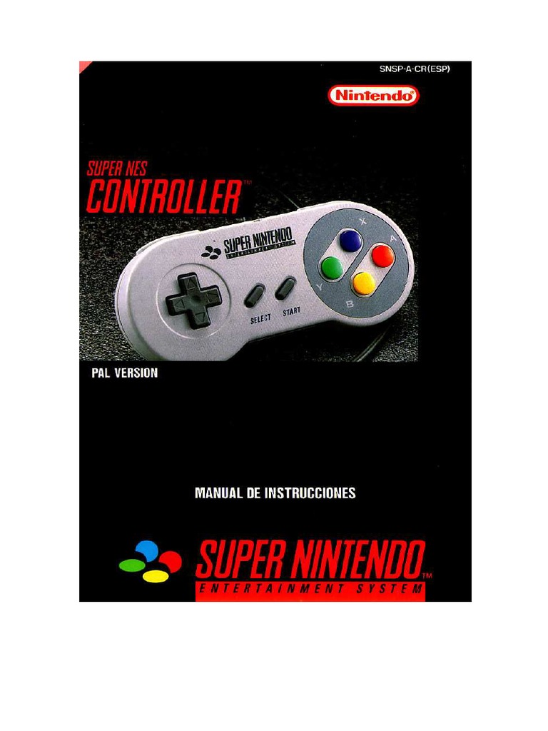 Manual de Controller Snes | PDF