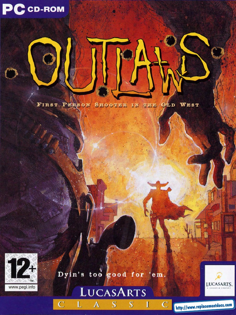 Outlaws Game Installation Guide | PDF | Computer Keyboard | Double Click