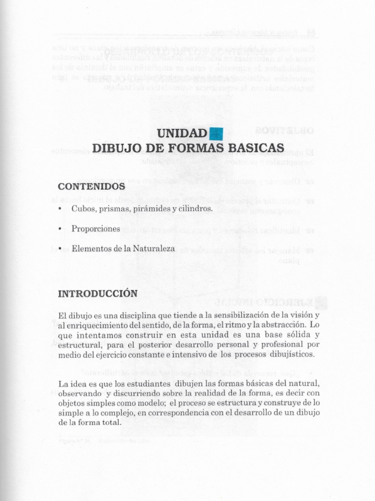 Dibujo de Formas Básicas | PDF