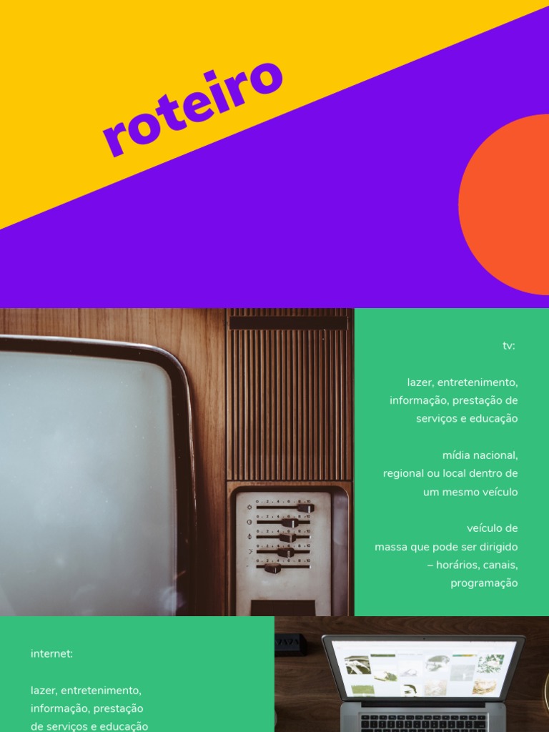 roteiro | PDF | Roteiro | Publicidade
