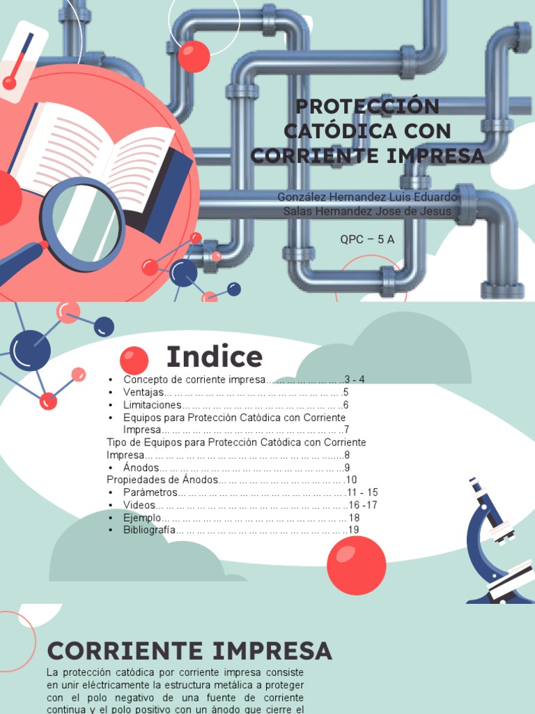 Protección Catódica: Corriente Impresa | PDF | Cátodo | Ánodo