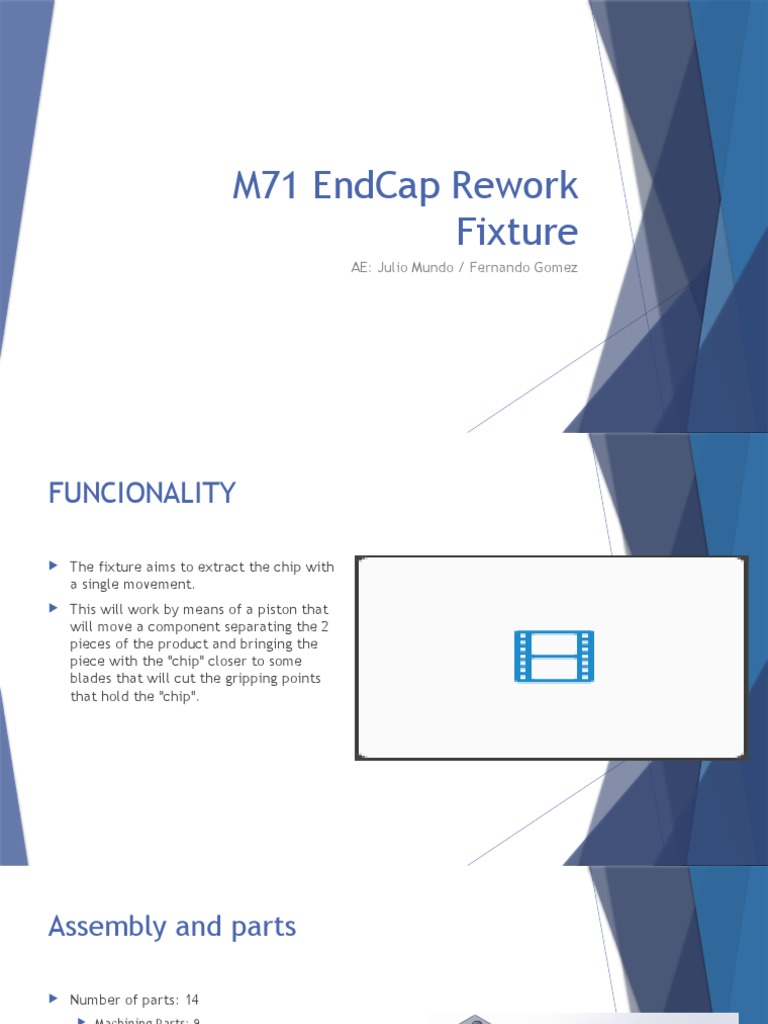 M71 EndCap Rework Fixture | PDF | Science & Mathematics | Computers
