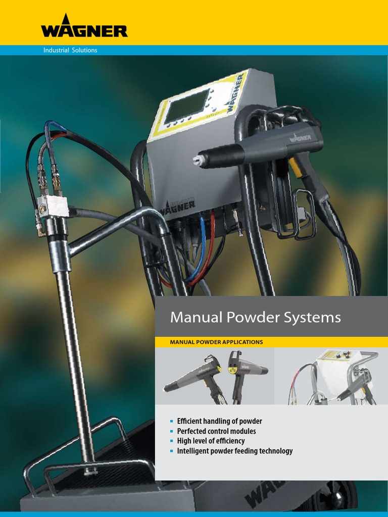 Wagner Manual Powder Coating Systems | PDF | Alternating Current | High ...
