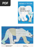 Polar Bear, Polar Bear: Sounds Explained | PDF