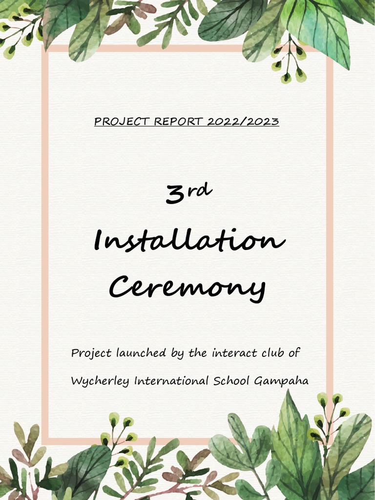 Project Report 2022 | PDF
