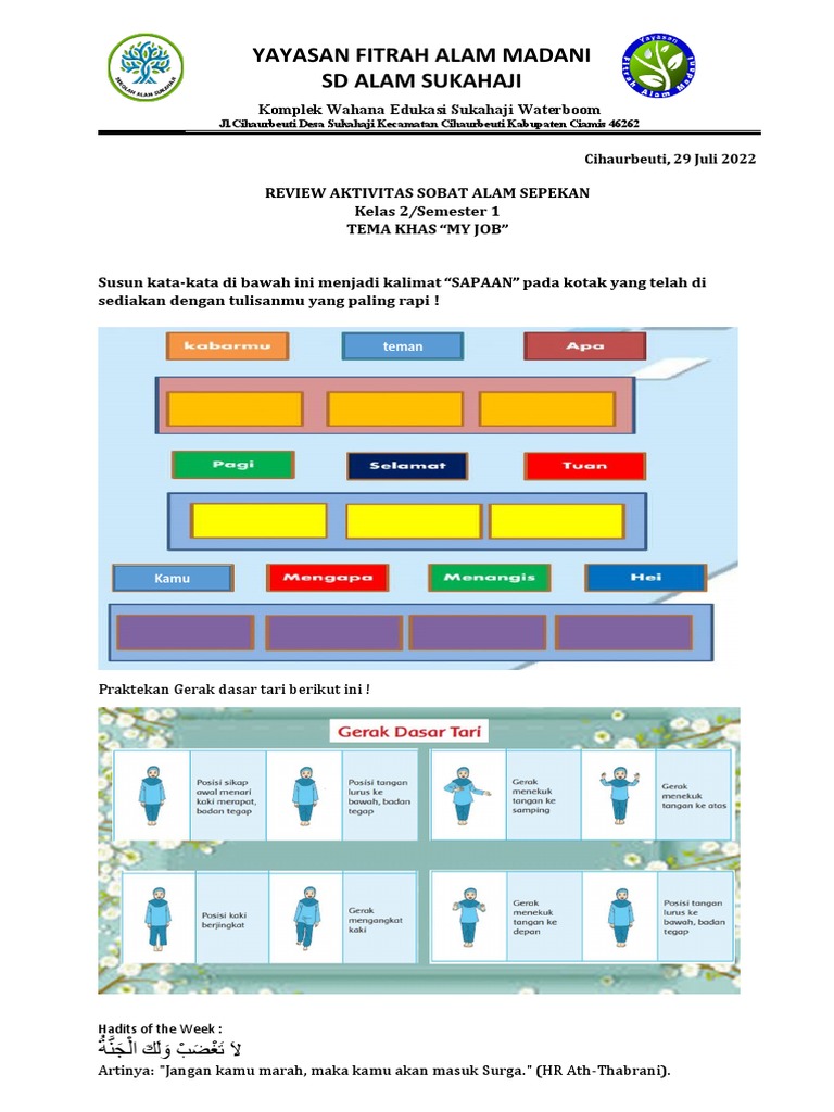 Worksheet Minggu Ke-11, Jumat 04 November 2022 | PDF