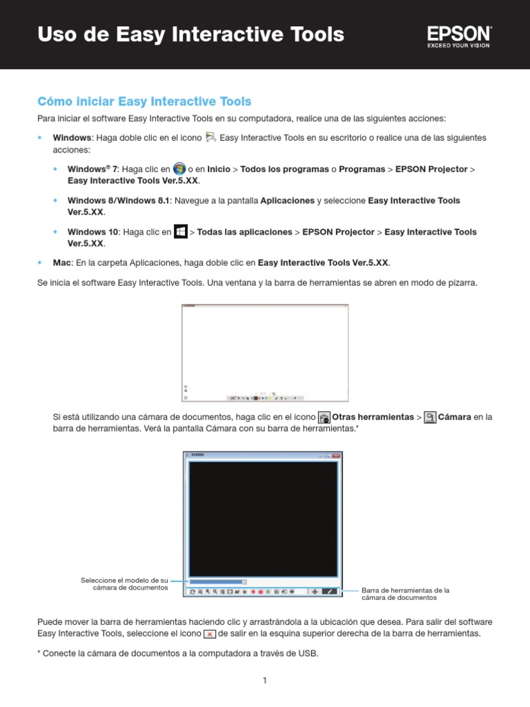 Manual Easy Interactive Tools | PDF | Archivo de computadora ...