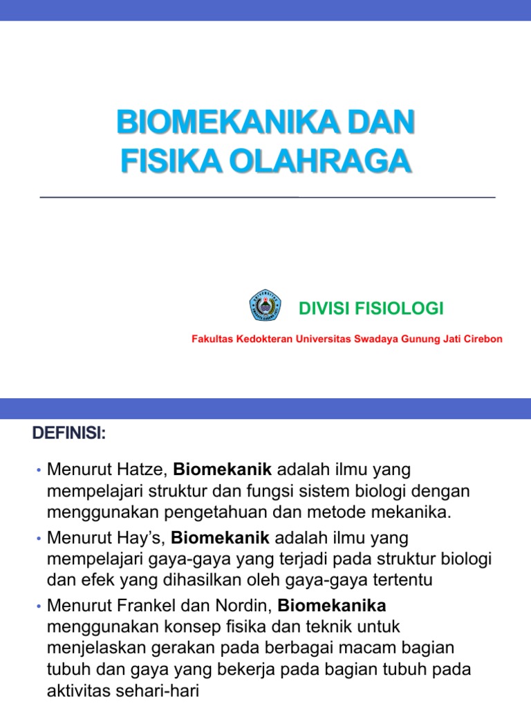 Biomekanika 2022 | PDF