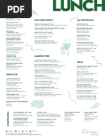 BQT Menu | PDF | Lunch | Curry