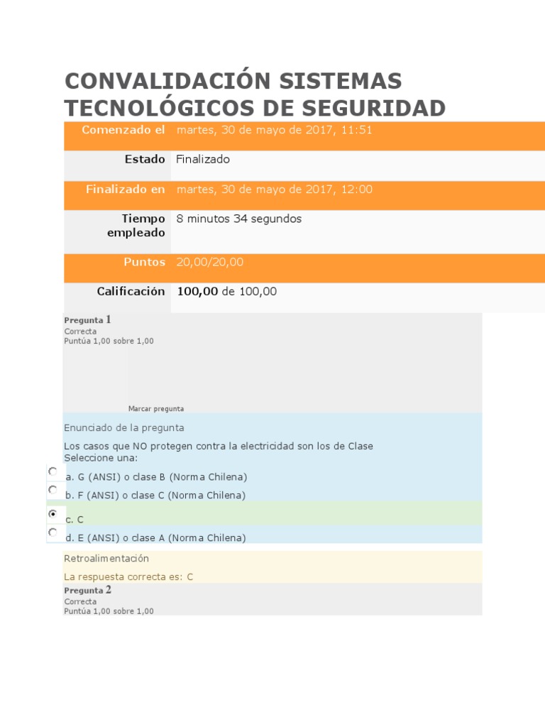 Sistemas Tecnologicos de Seguridad Convalidacion | PDF | Agua