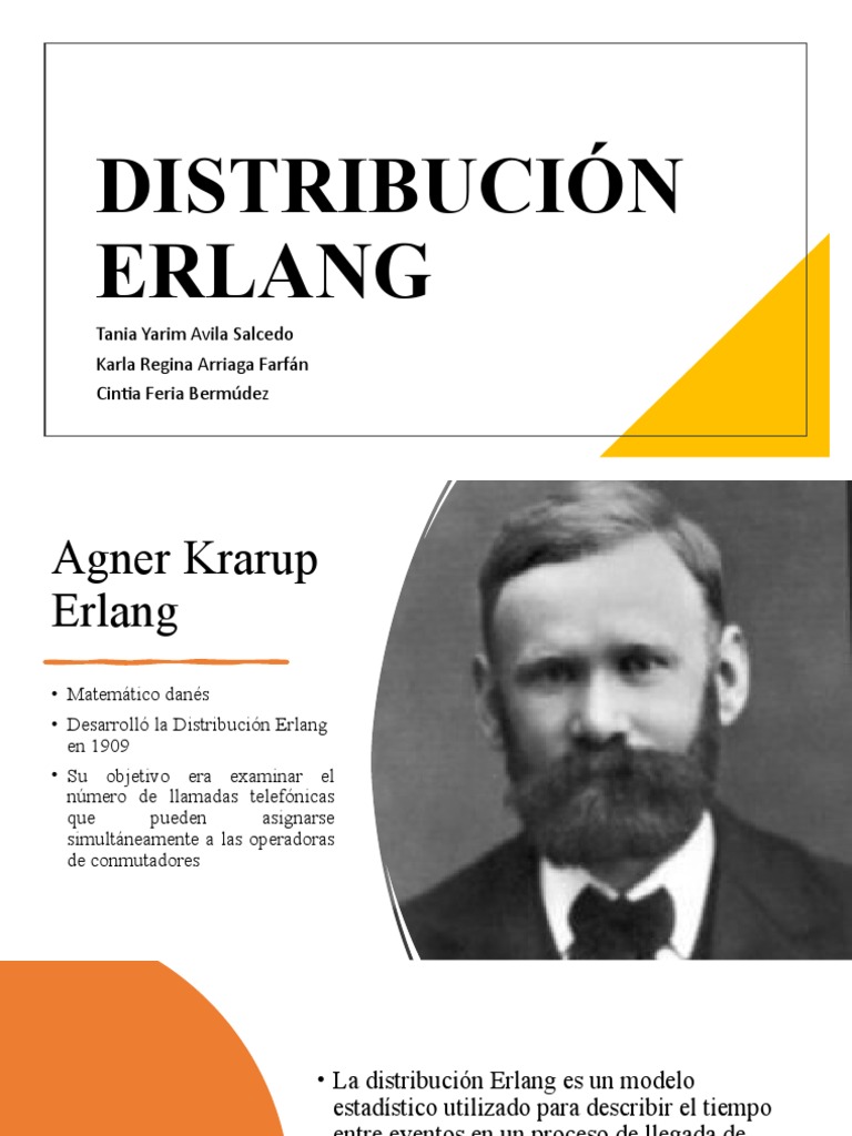 Distribución Erlang Pdf Actuario Matemáticas Aplicadas
