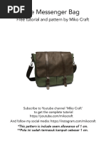 Wednesday Backpack - Free Tutorial and Pattern by Miko Craft | PDF
