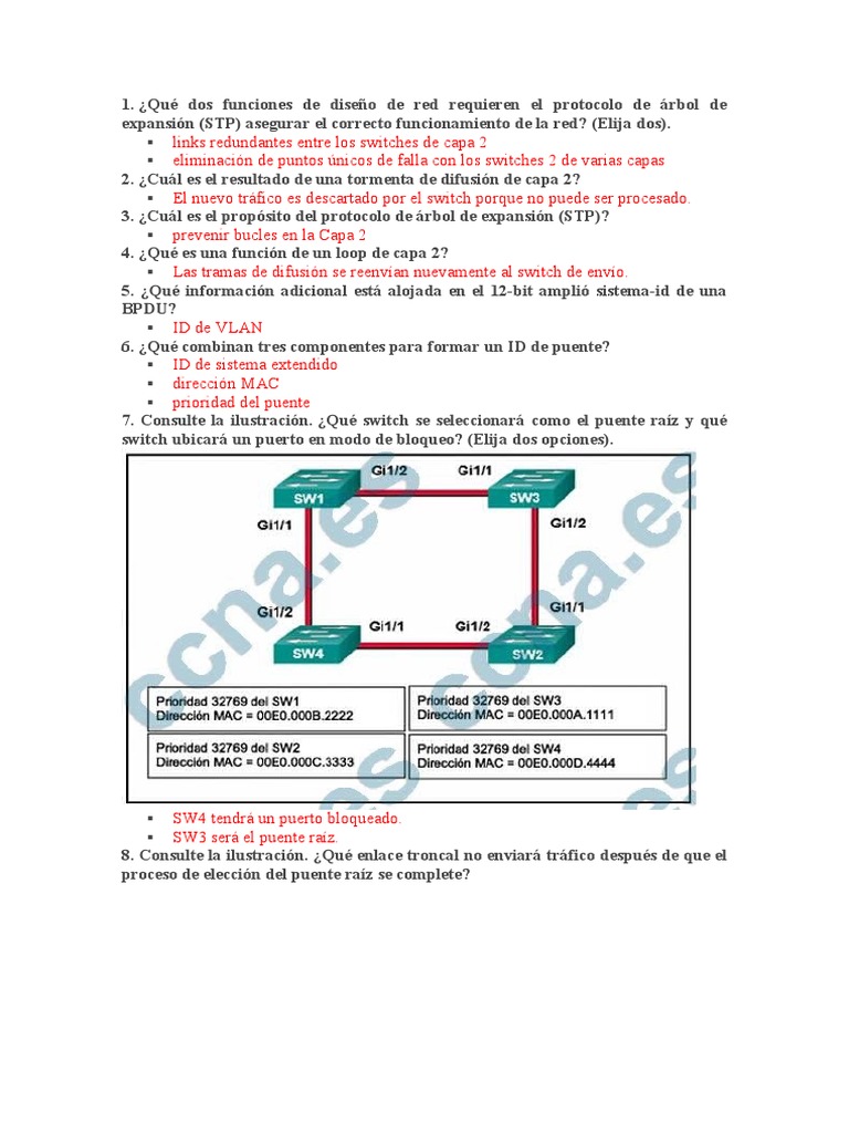 Estudiar Redes | PDF | Conmutador de red | Enrutador (Computación)