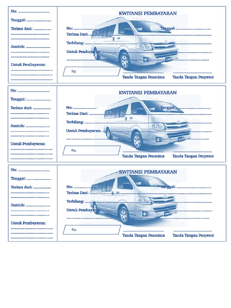 Kwitansi | PDF