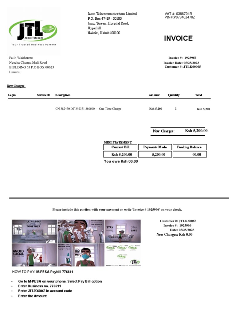 JTL Wifi | PDF | Invoice | Payments