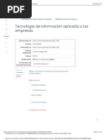 Examen Semana 05 Tecnología de Información Aplicada A Las Empresas | PDF