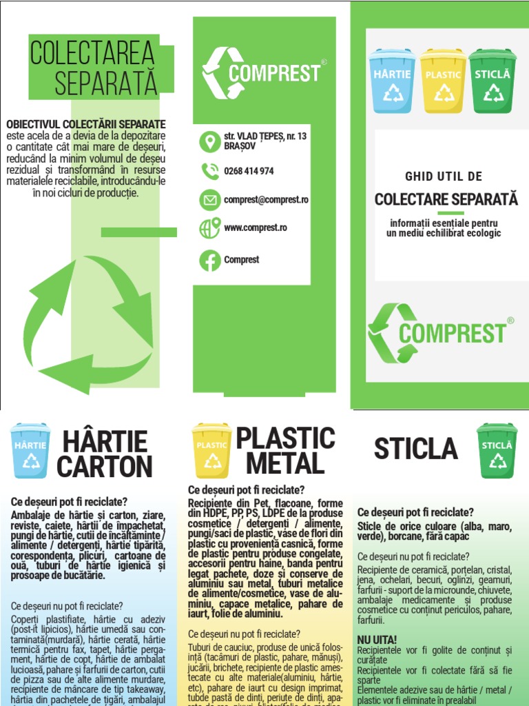 Ghid Colectare Reciclabil | PDF