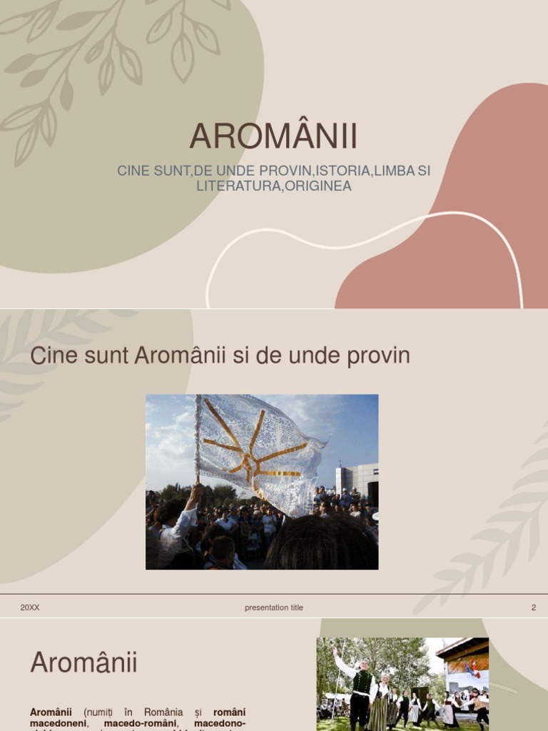 AROMÂNII | PDF