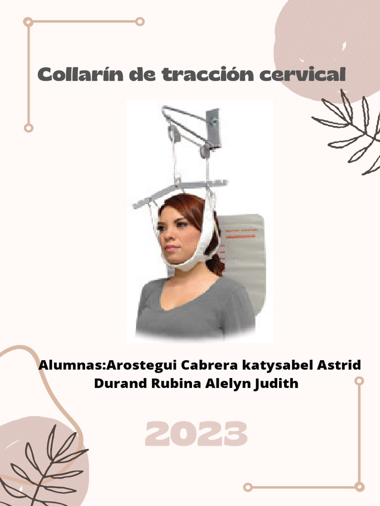 Collarín de Tracción Cervical | PDF