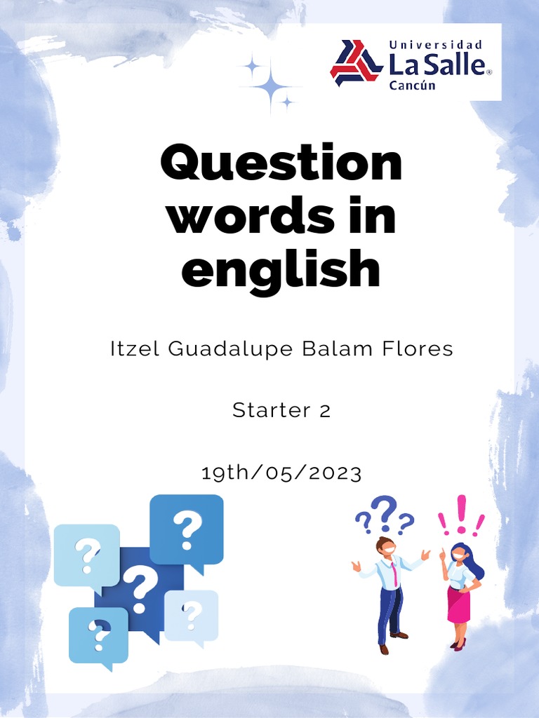 Question Words and Present Simple | PDF | Verb | English Language